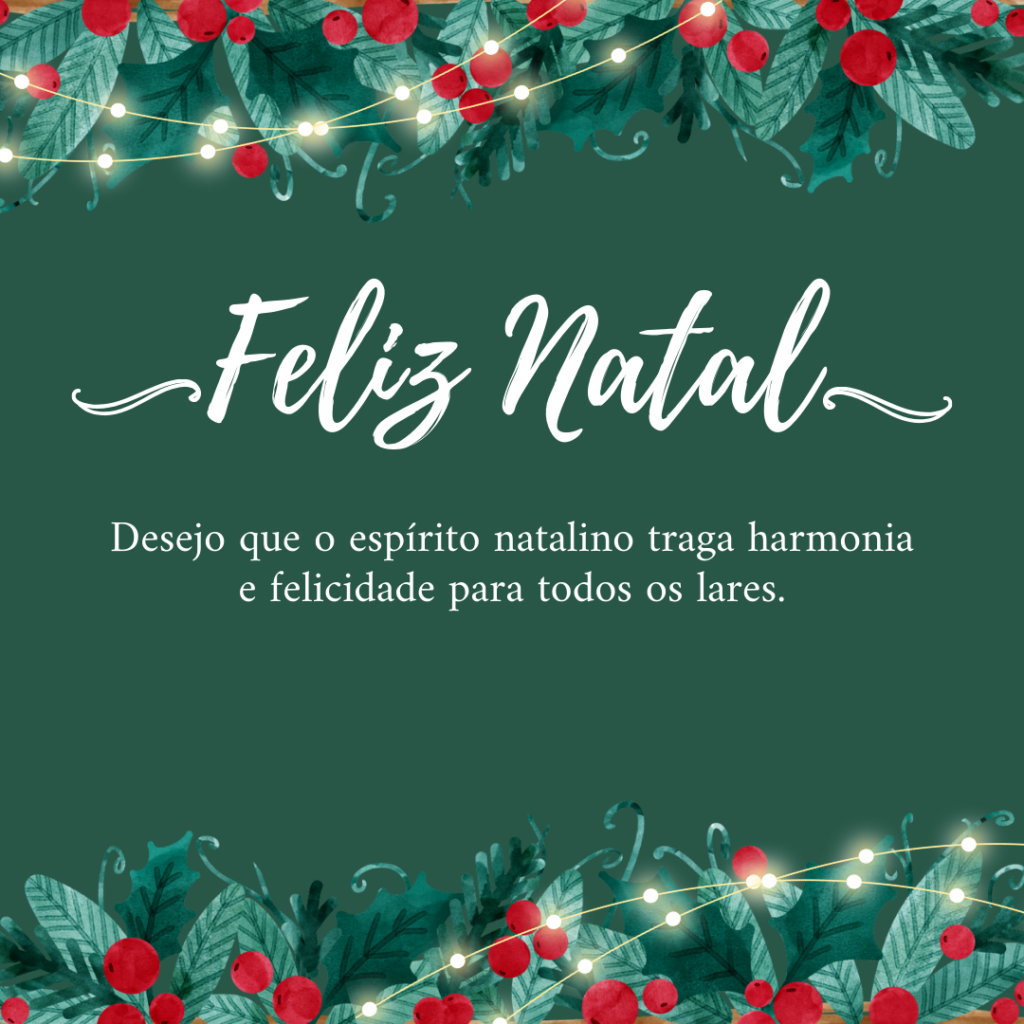 Frases de Feliz Natal | Cantinho do EVA