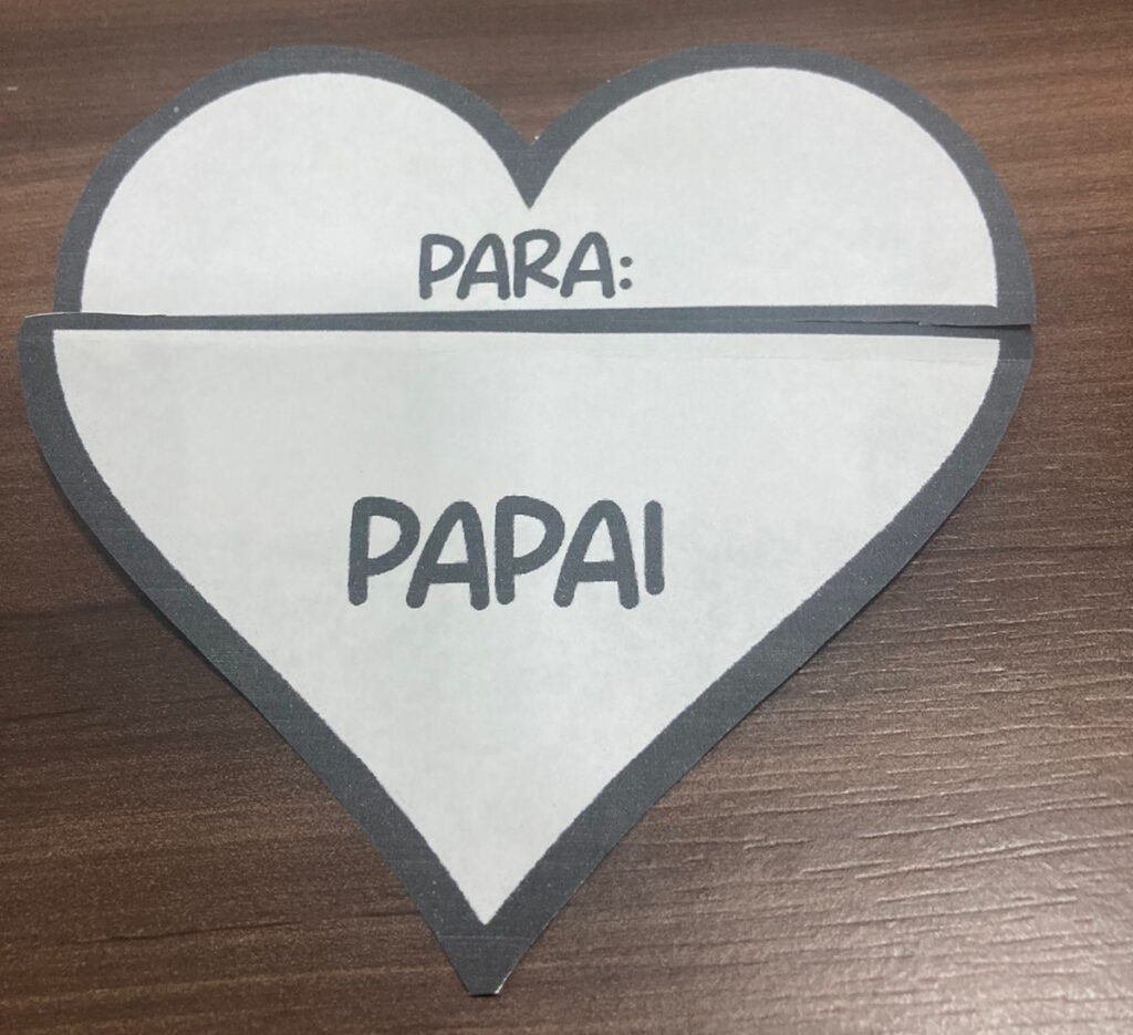 Atividade para o Dia dos Pais (cartão 3d) | Cantinho do EVA