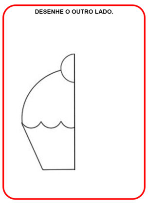 Atividades Complete o Desenho | Cantinho do EVA